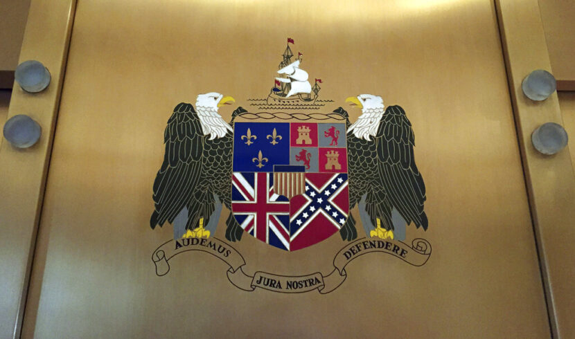Alabama debates removing Confederate flag from coat of arms - Alabama ...