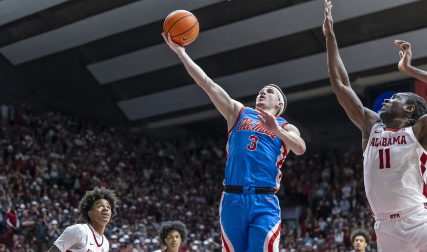 Malik Dia scores 23 points to lead No. 21 Mississippi over No. 4 ...