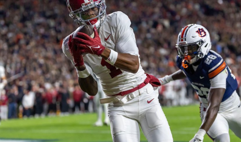 No. 10 Alabama escapes Auburn with a 27-20 victory thanks to Simpson ...