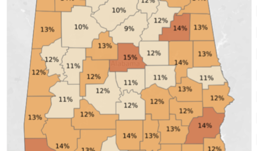 Percentage of uninsured Alabamians increased in 2020, national rate ...