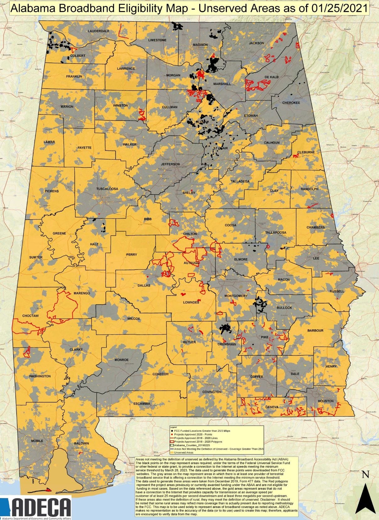 Broadband expansion bill passes first vote - Alabama Daily News