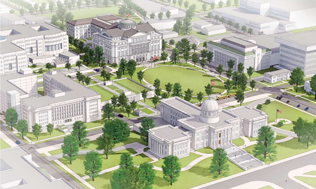 New Alabama State House design documents show expanded footprint ...