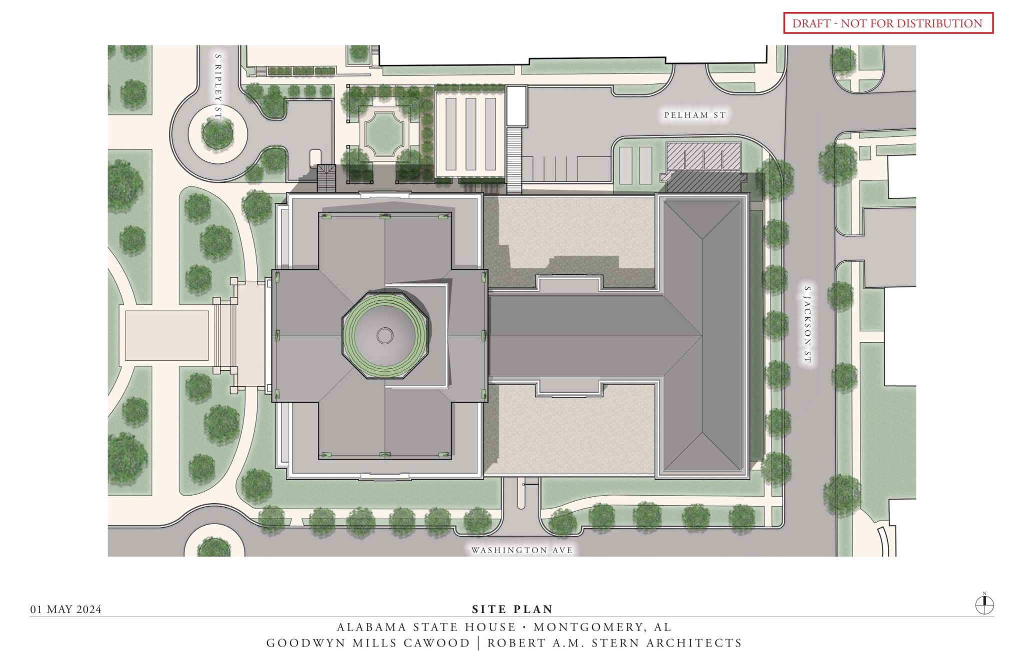 New Alabama State House design documents show expanded footprint ...