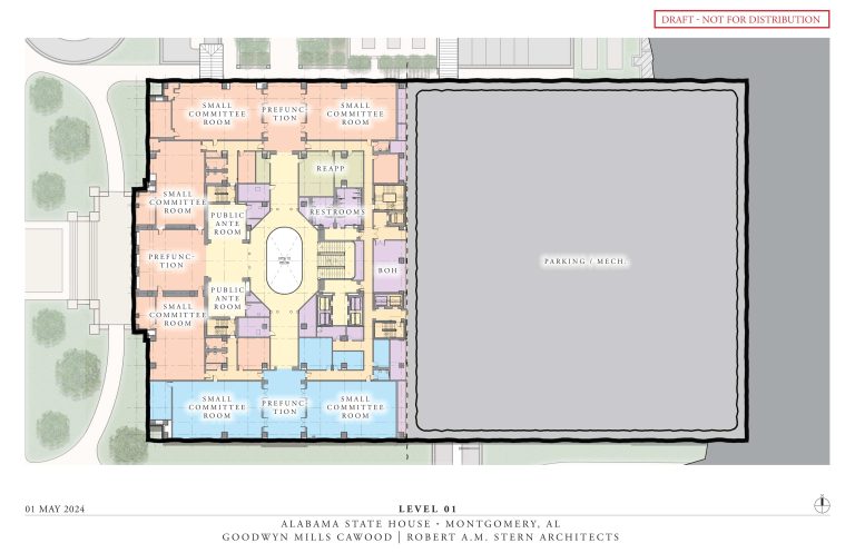 New Alabama State House design documents show expanded footprint ...