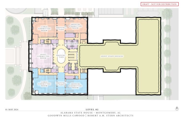 New Alabama State House design documents show expanded footprint ...