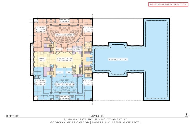 New Alabama State House design documents show expanded footprint ...
