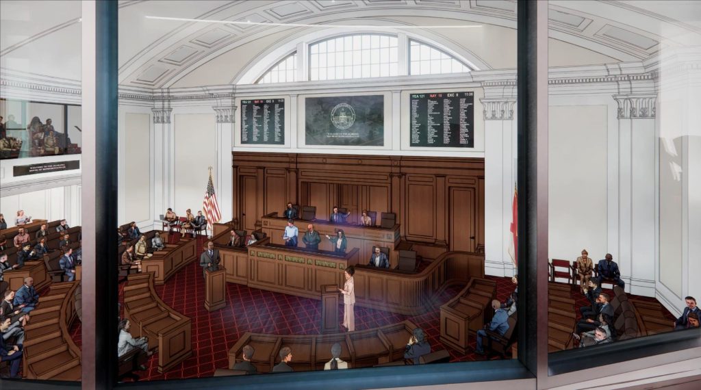 New renderings of State House show details under the dome - Alabama ...