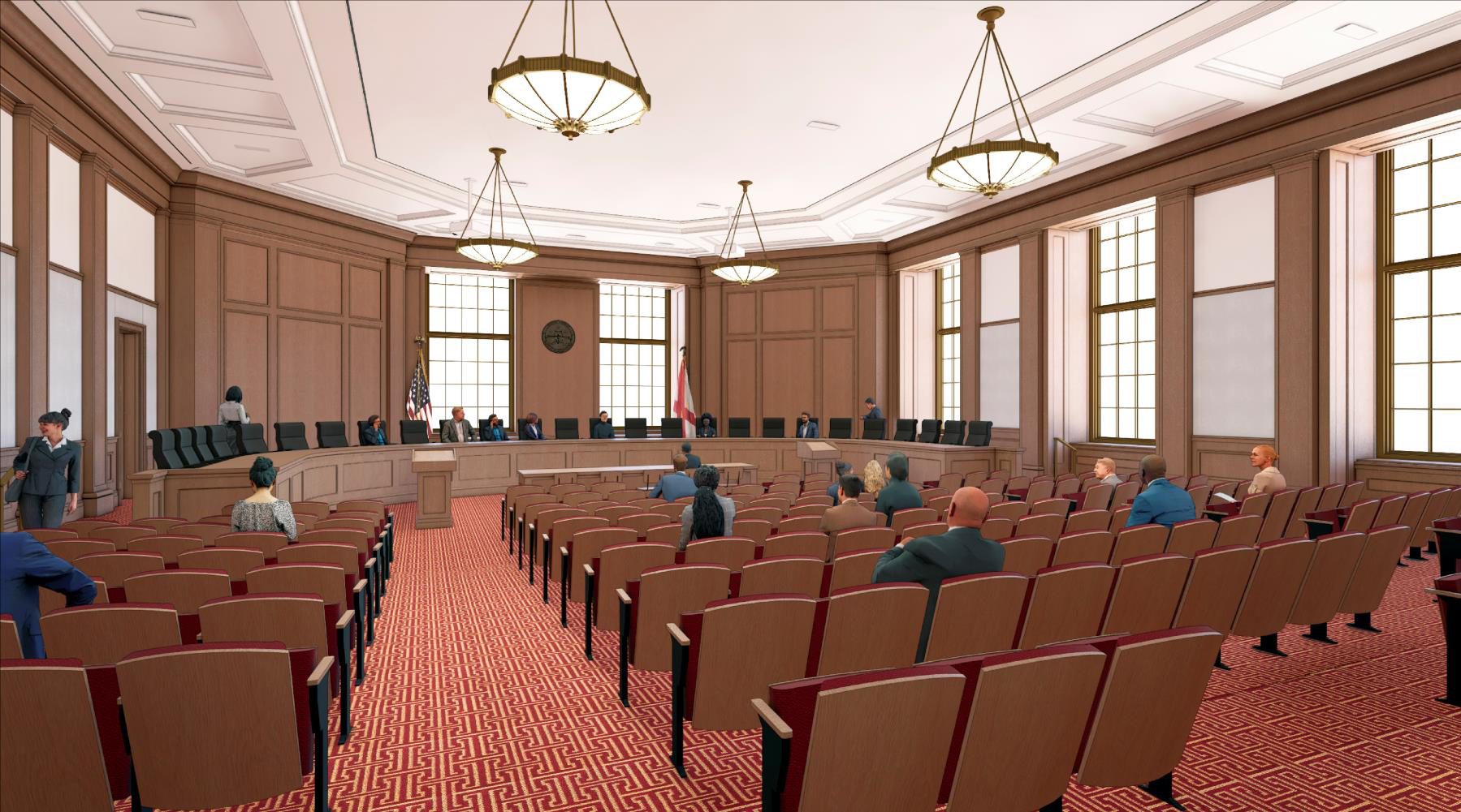 New renderings of State House show details under the dome - Alabama ...
