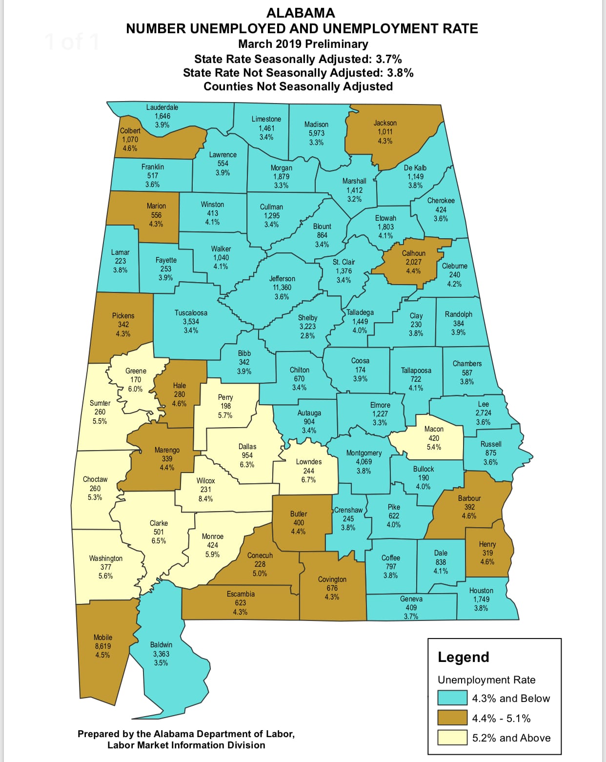 Unemployment numbers still breaking records - Alabama Daily News