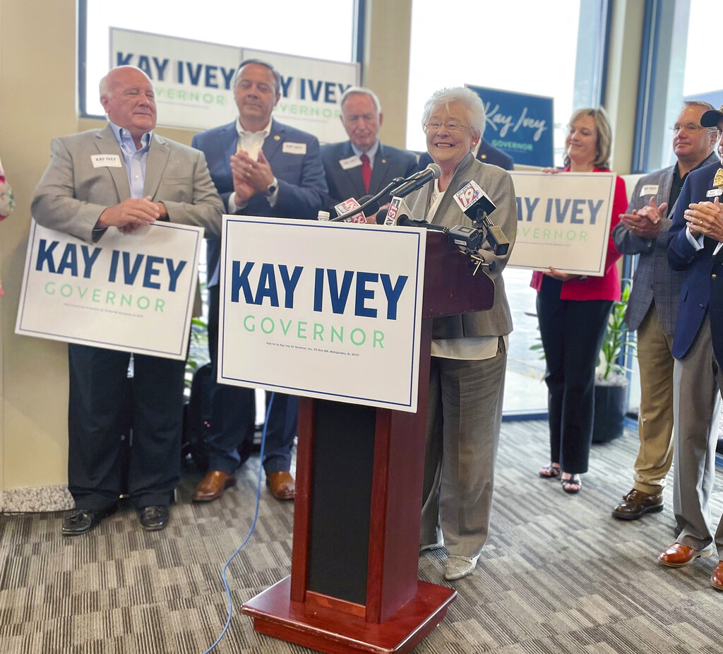 Ivey stresses record, opponents challenge her on it - Alabama Daily News