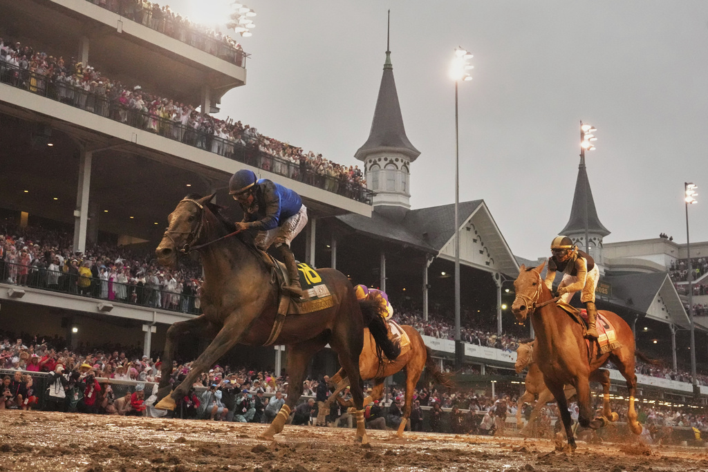 Sovereignty reigns in 151st Kentucky Derby, outdueling favorite ...