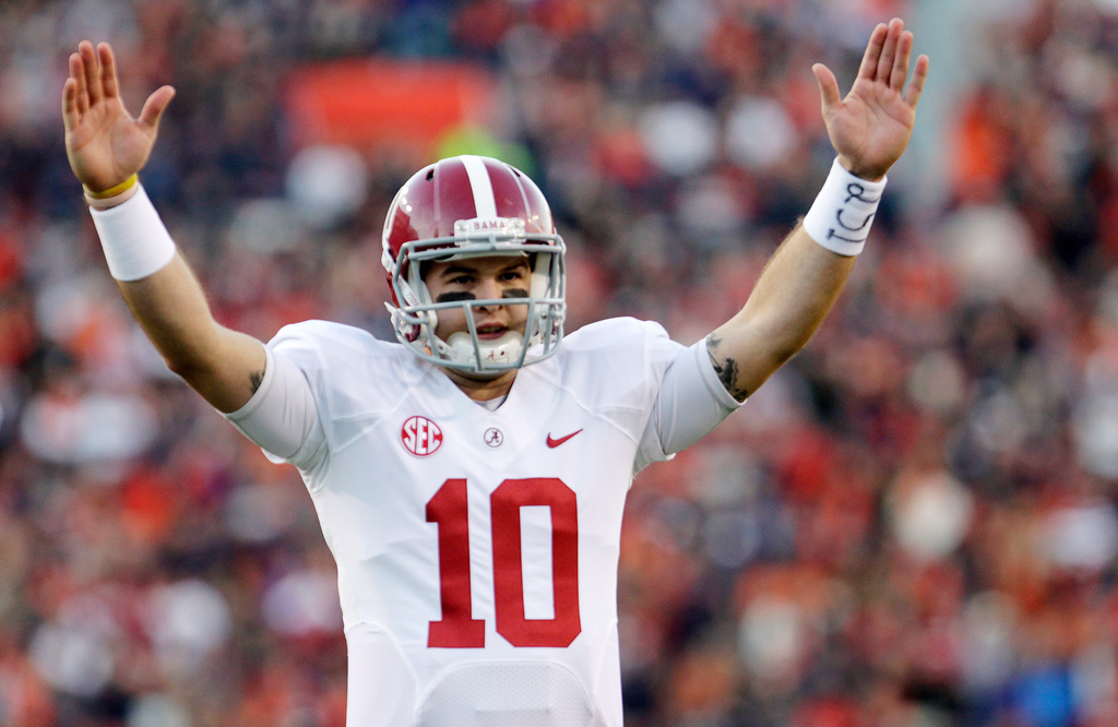 Former Alabama football star McCarron running for lieutenant governor ...