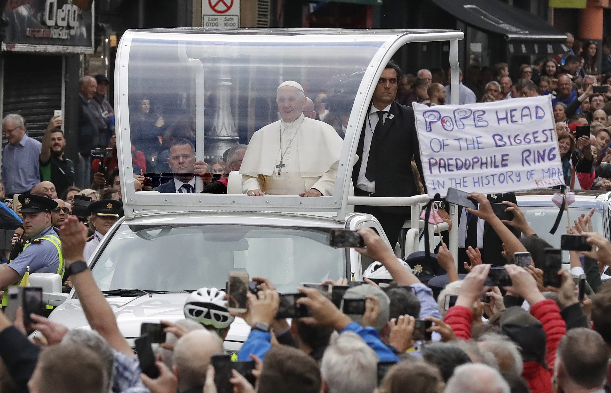 The Latest: Pope gets lukewarm reception in Ireland - Alabama Daily News