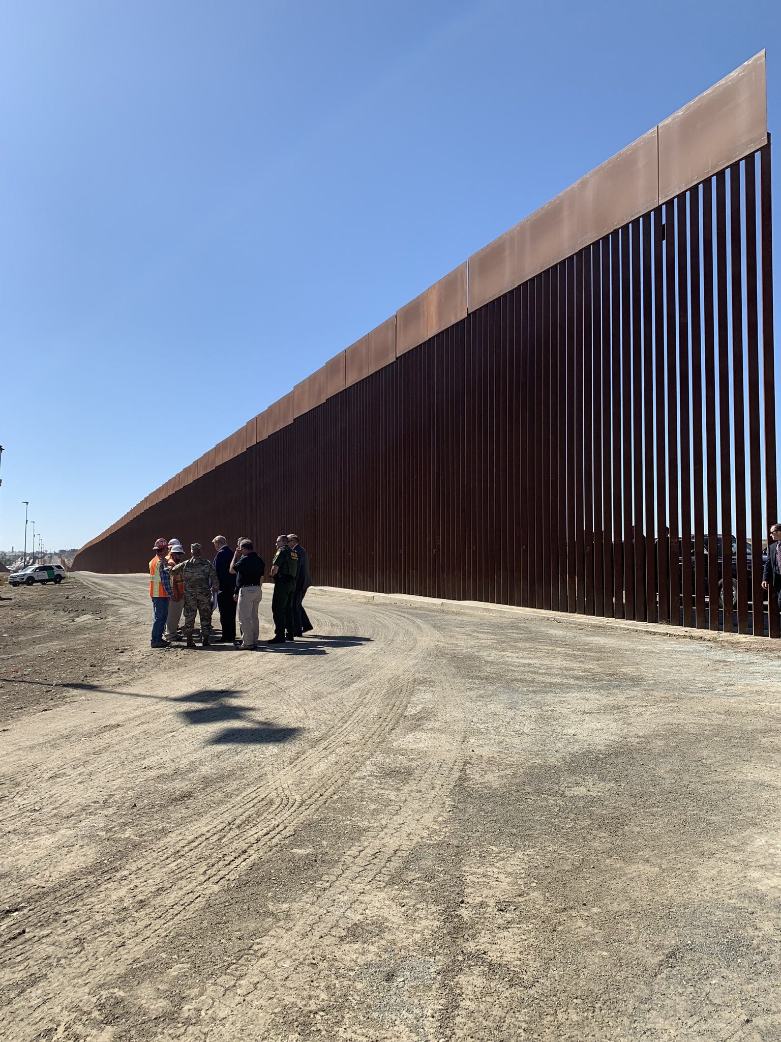 Trump calls new border wall a ‘world-class security system’ - Alabama ...