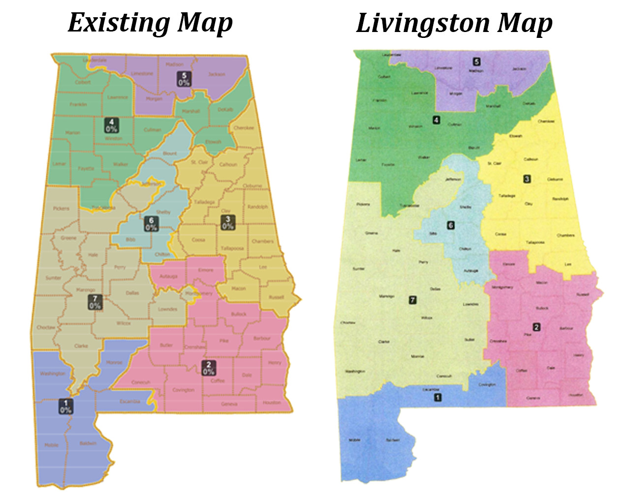 Revised map emerges in Senate committee - Alabama Daily News