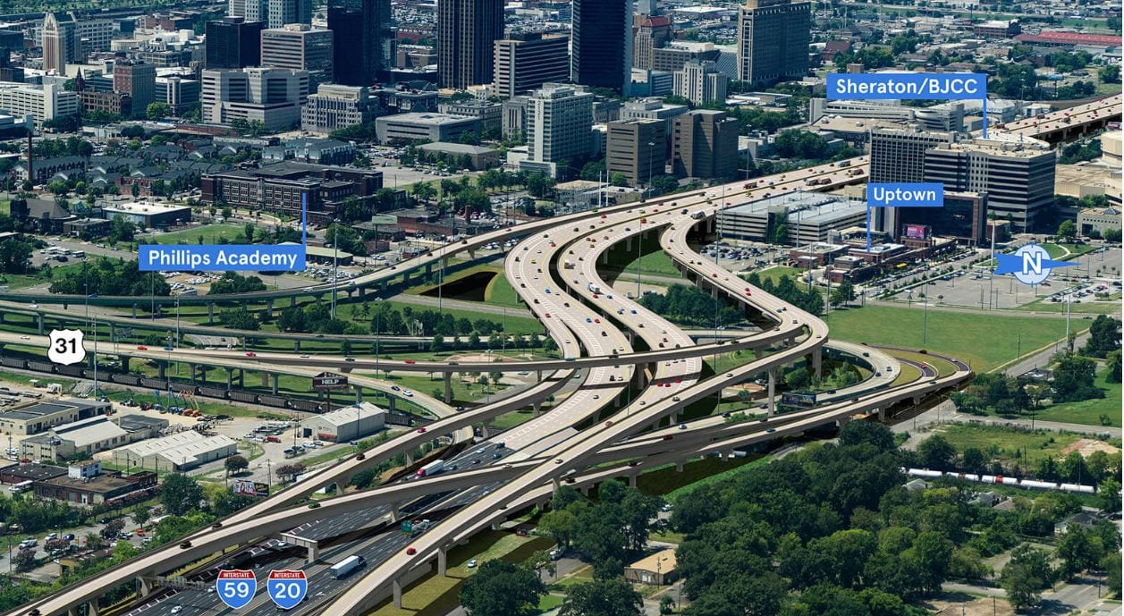 Interstate 59/20 set to reopen through Birmingham - Alabama Daily News