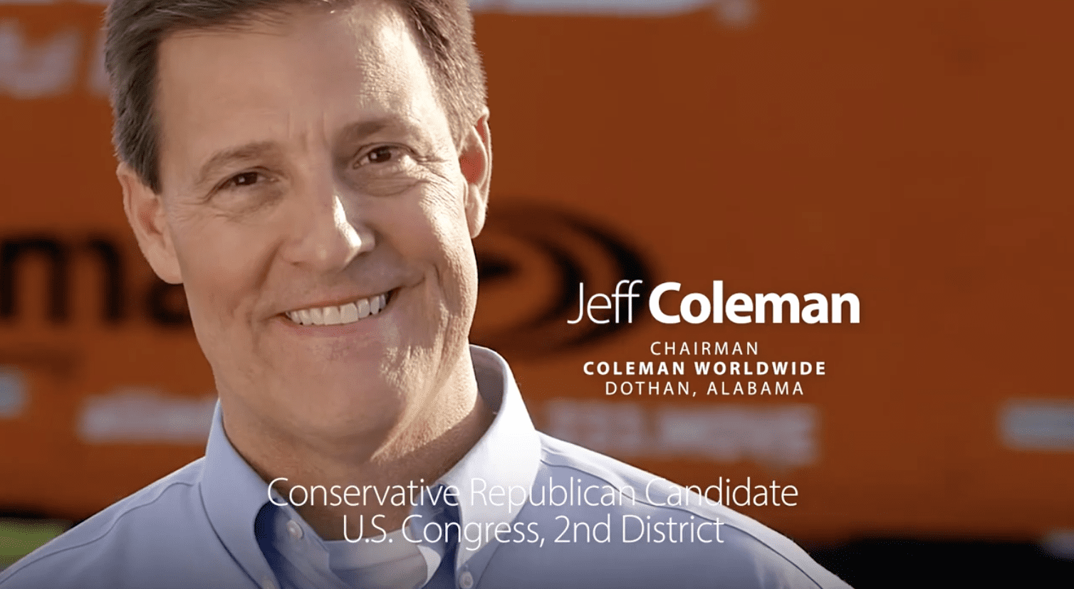 Coleman up on TV, radio with first campaign ad - Alabama Daily News